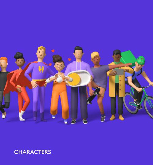 3D Illustration Plugin: Huge 3D library right in Figma